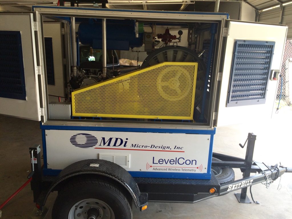 Portable CNG Compressor - compress up to 7GGE an hour from any place